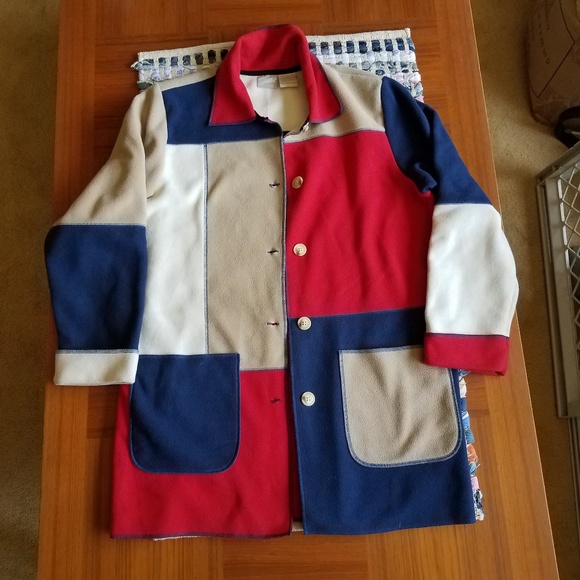 Blair | Jackets & Coats | Vintage Blair Patchwork Colorblock Coat | Poshmark